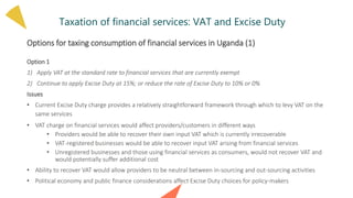 Taxation of financial services: VAT and Excise Duty – Christopher Wales ...