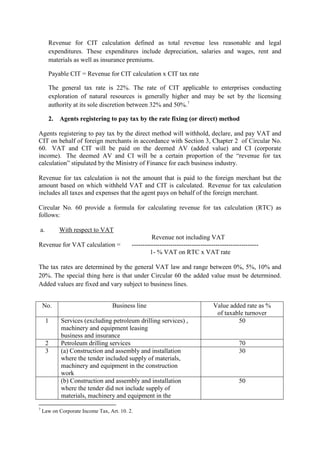 Taxation of foreign agents and distributors | PDF
