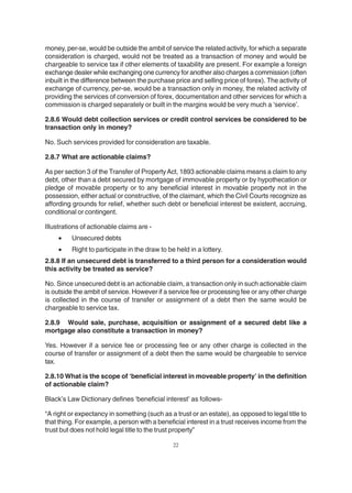 Taxation of services an education guide | PDF