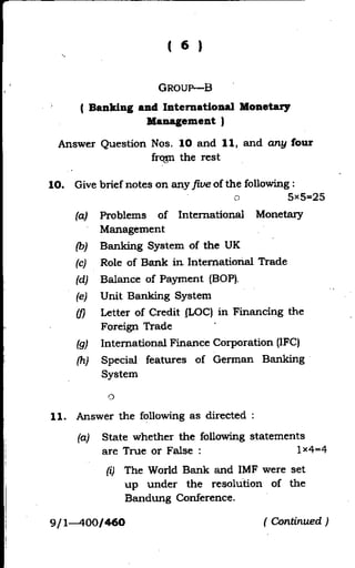 M-COM Previous Year Question Paper of Taxation(paper 2008) | PDF