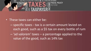 Direct vs indirect taxes | PPTX | Business Accounting & Finance | Business