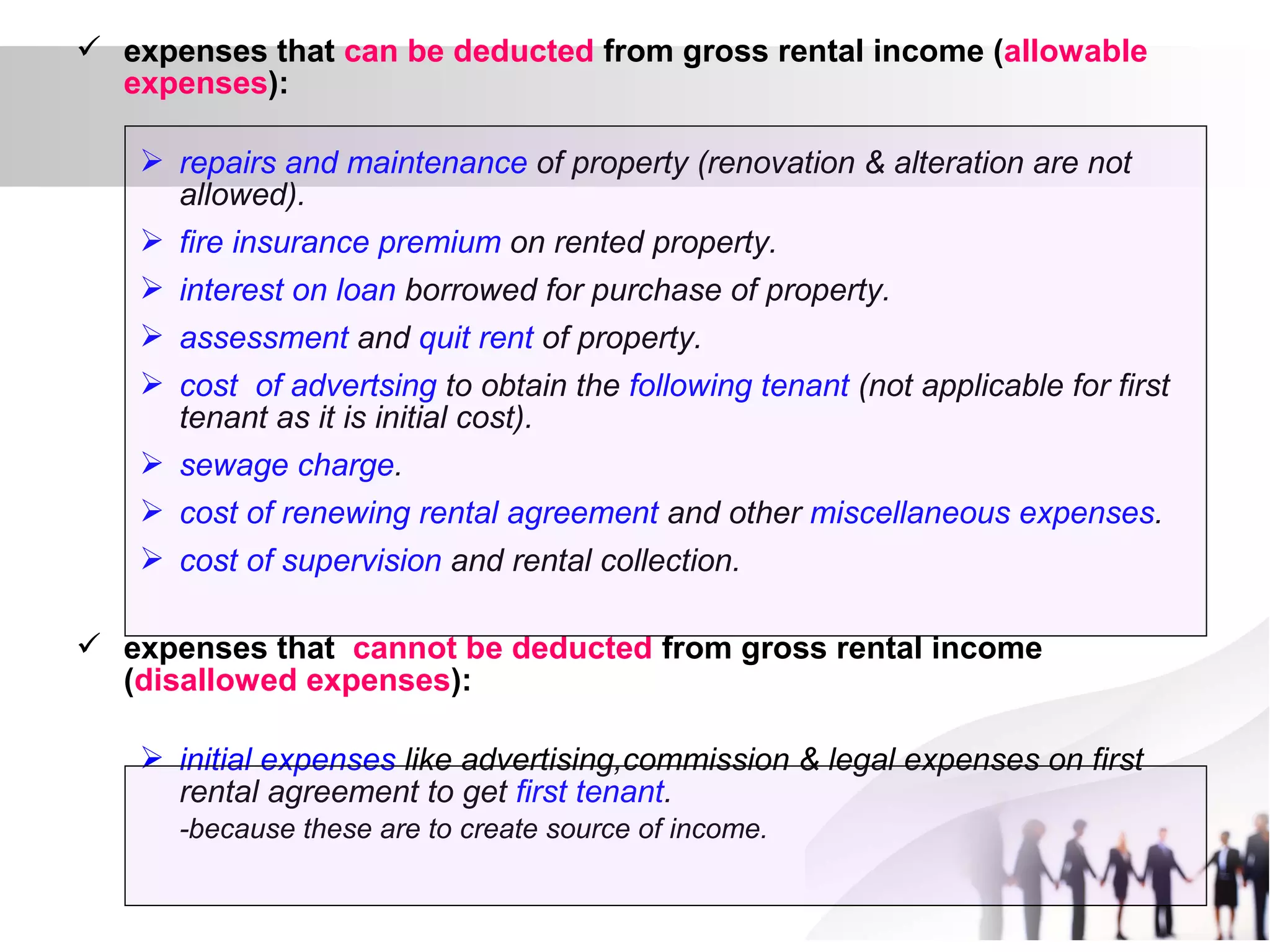 Taxation principles: Dividend, Interest, Rental, Royalty and Other ...