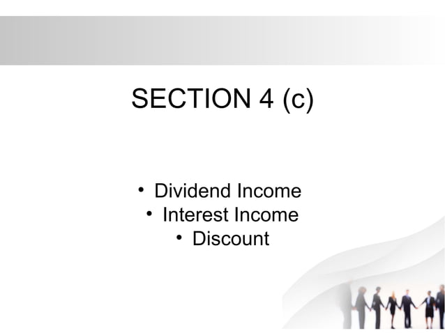 Taxation principles: Dividend, Interest, Rental, Royalty and Other ...