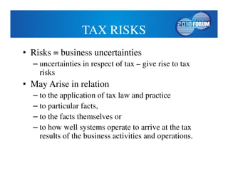 03.03.2010 Taxation risks and their management, Prof. Tomas Balco | PDF ...