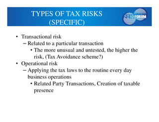 03.03.2010 Taxation risks and their management, Prof. Tomas Balco | PDF ...