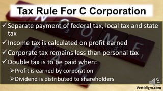 Taxation rules for business | PPTX