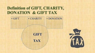 GIFT TAX | PPT