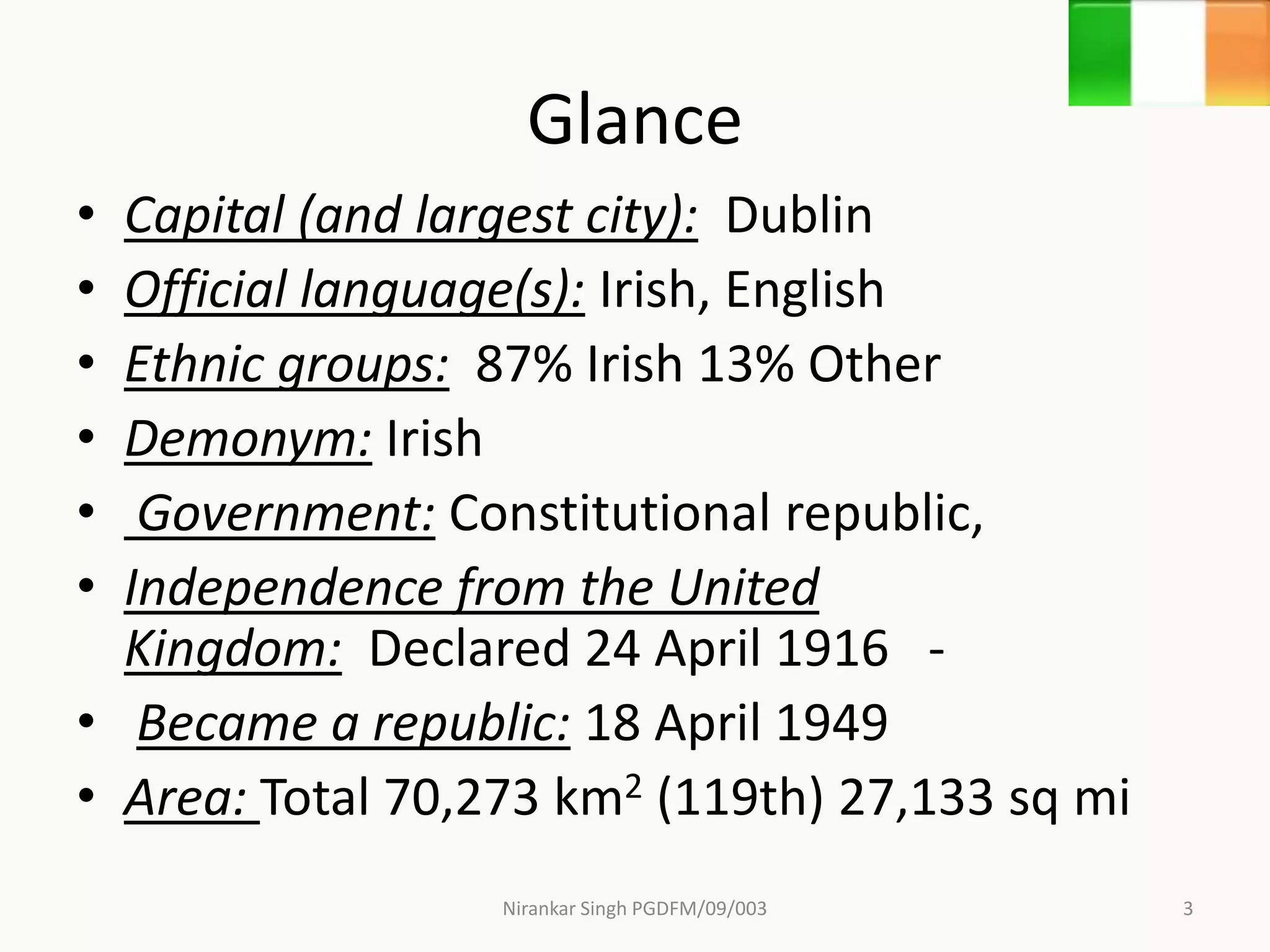 Taxation system ireland | PPTX