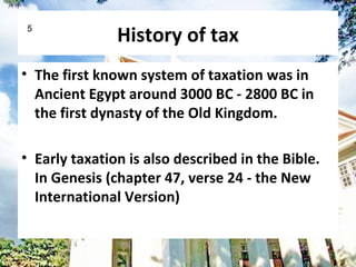 Taxation | PPT