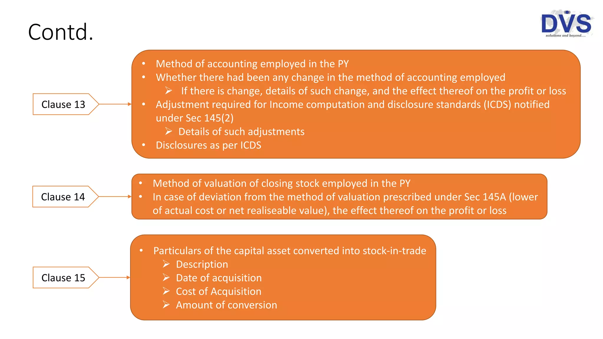 Tax audit report form 3 ca, 3cb and 3cd | PPTX
