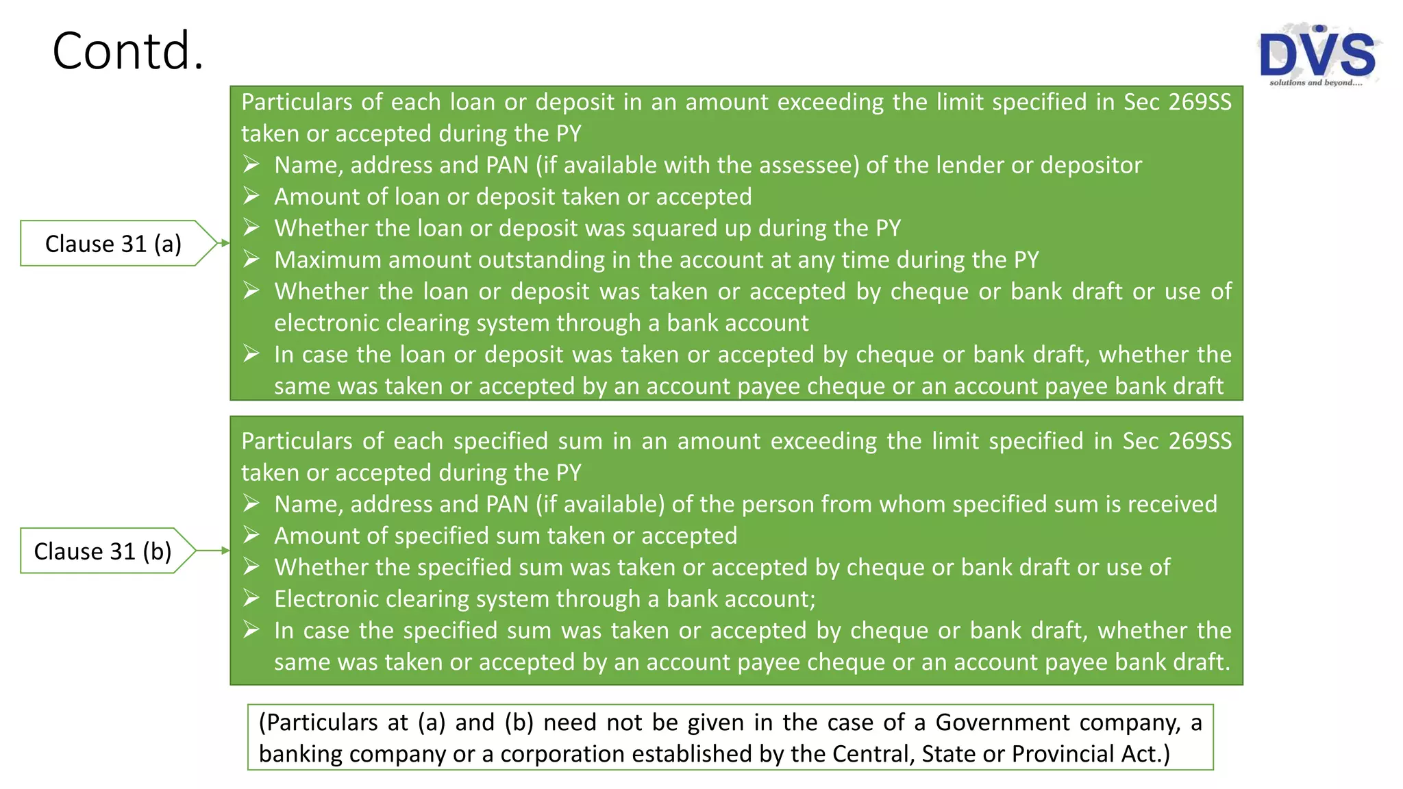 Tax audit report form 3 ca, 3cb and 3cd | PPTX