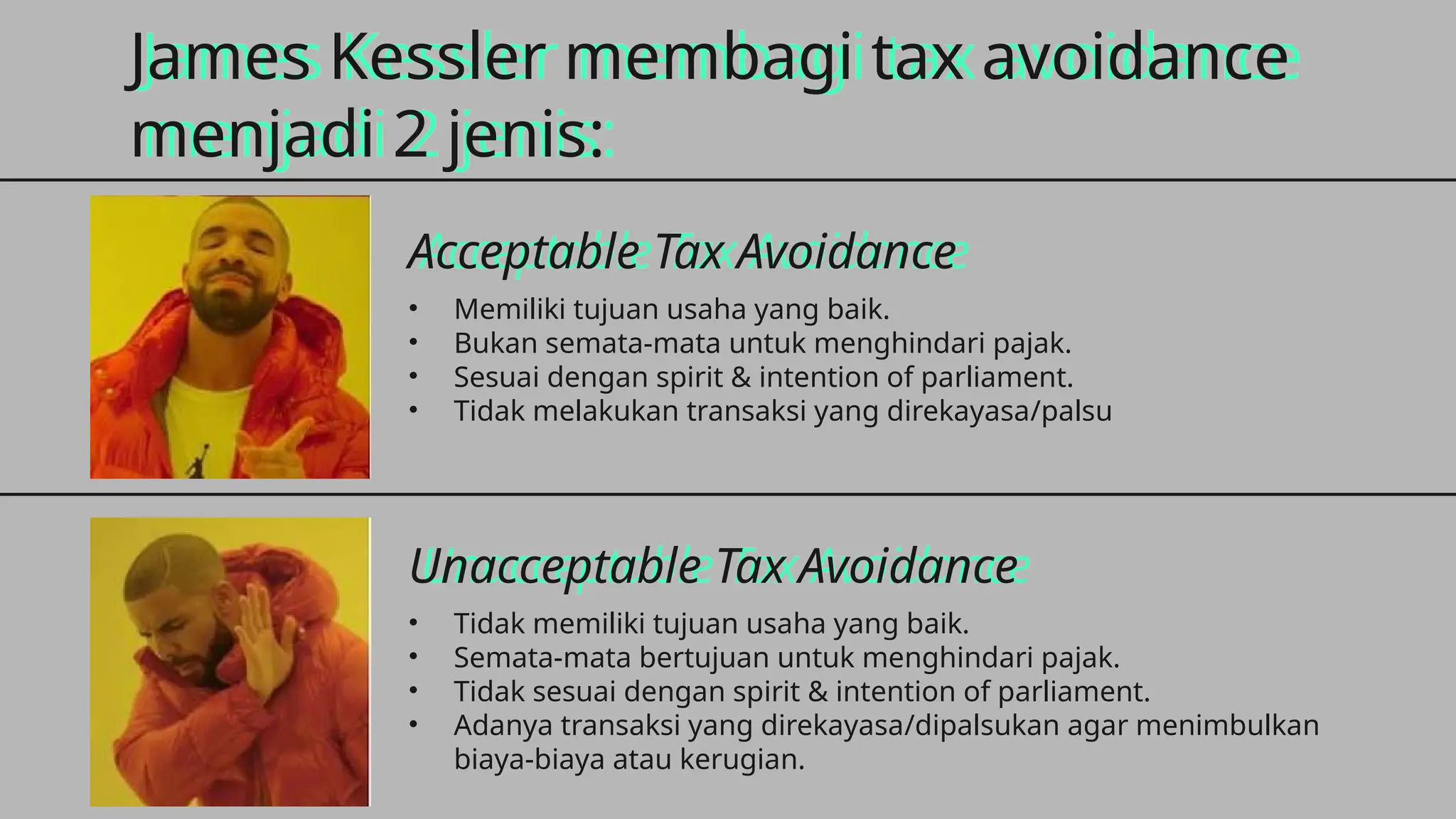 Pengertian tax avoidance dan contoh contohnya | PPTX