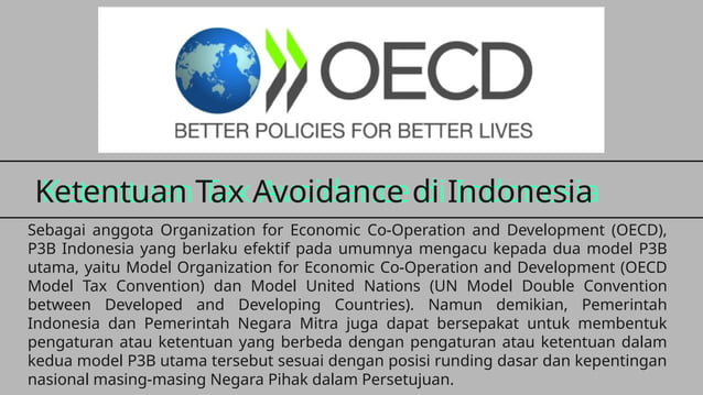 Pengertian tax avoidance dan contoh contohnya | PPTX