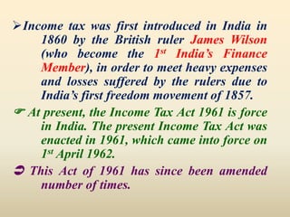 Basic concepts of Tax | PPTX