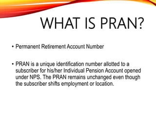 Tax benefit under NPS for 2021 | PPT