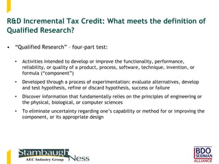 Tax Benefits For Engineers And Architects Msh | PPT