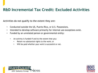 Tax Benefits For Engineers And Architects Msh | PPT