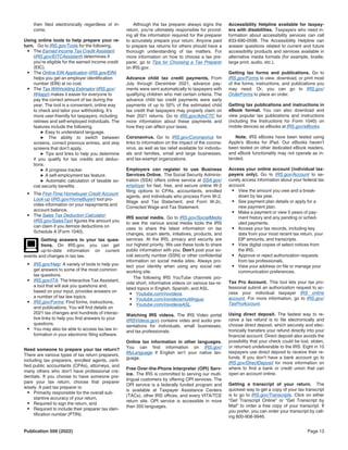 Tax calendar change pub 509 | PDF