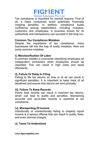 Tax Compliance Solutions Protecting Your Business from Costly Mistakes.docx