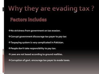 Tax culture of pakistan and its effect on economy | PPTX | Business ...