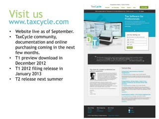 Tax cycle and doxcycle Alan Salmon fall 2012 v3 for online | PPT