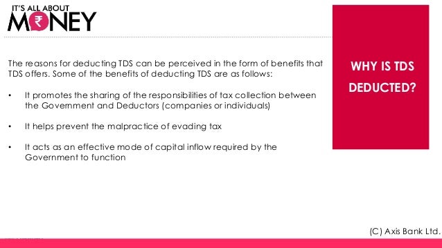 Tax Deducted At Source What Is Tds And Why Is It Deducted