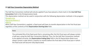 Tax depreciation | PPTX