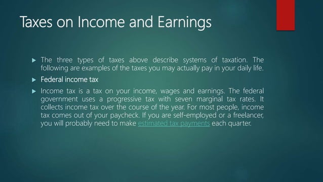 Taxes and its different classification | PPTX