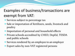 Double Taxation and Tax exemptions | PPTX