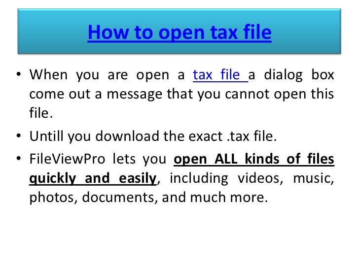 Tax File Converter how To Open Tax File tax-file-converter-how-to-open-tax-file