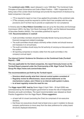 Golden opportunities under corporate governance | PDF