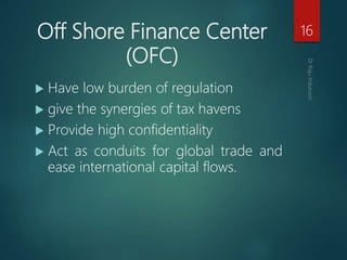 Tax havens & of cs | PPT