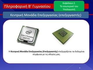 Πληροφορική β΄ γυμνασίου | PPSX