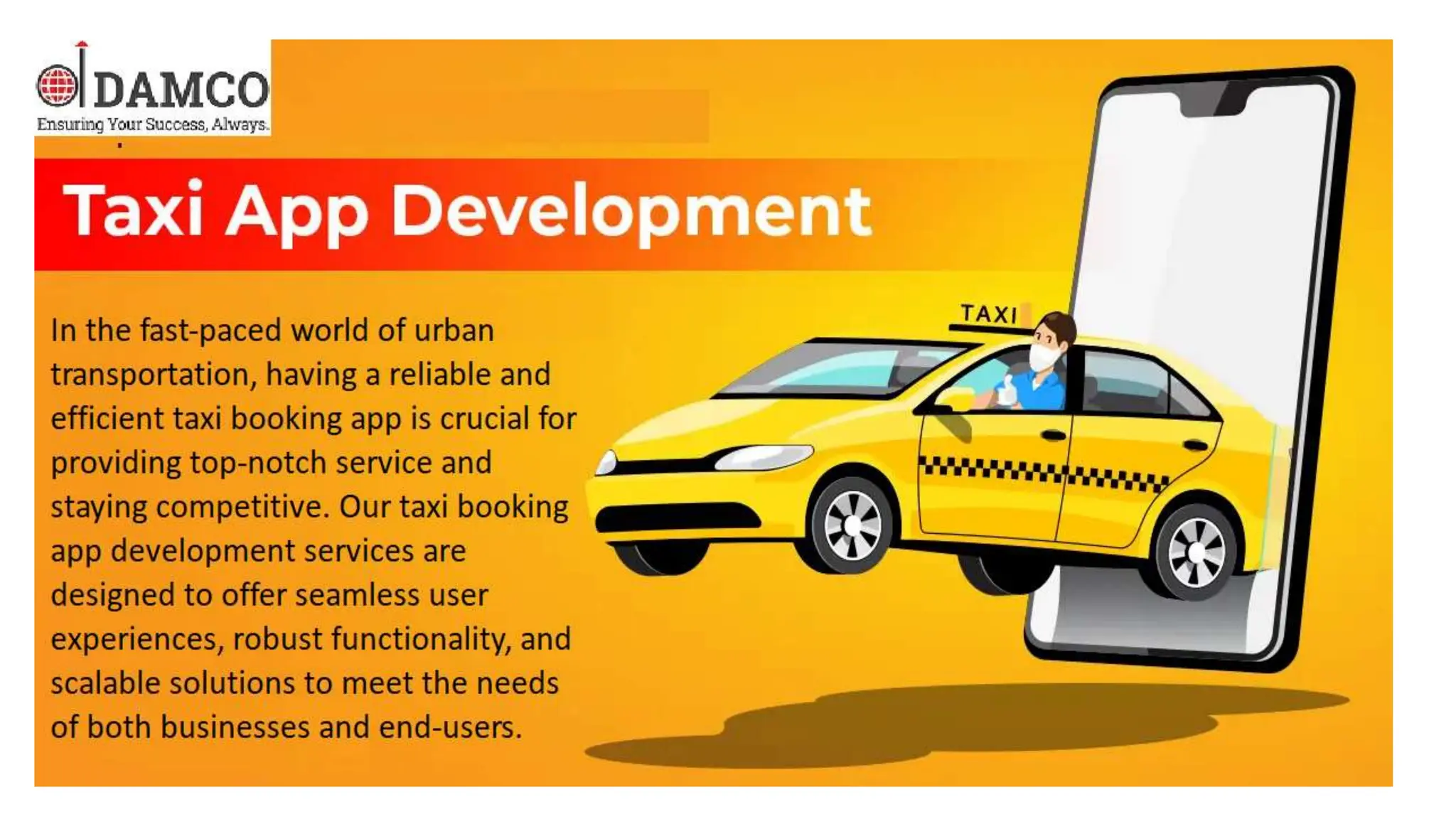 Reliable Taxi Booking App Development Services | PPT