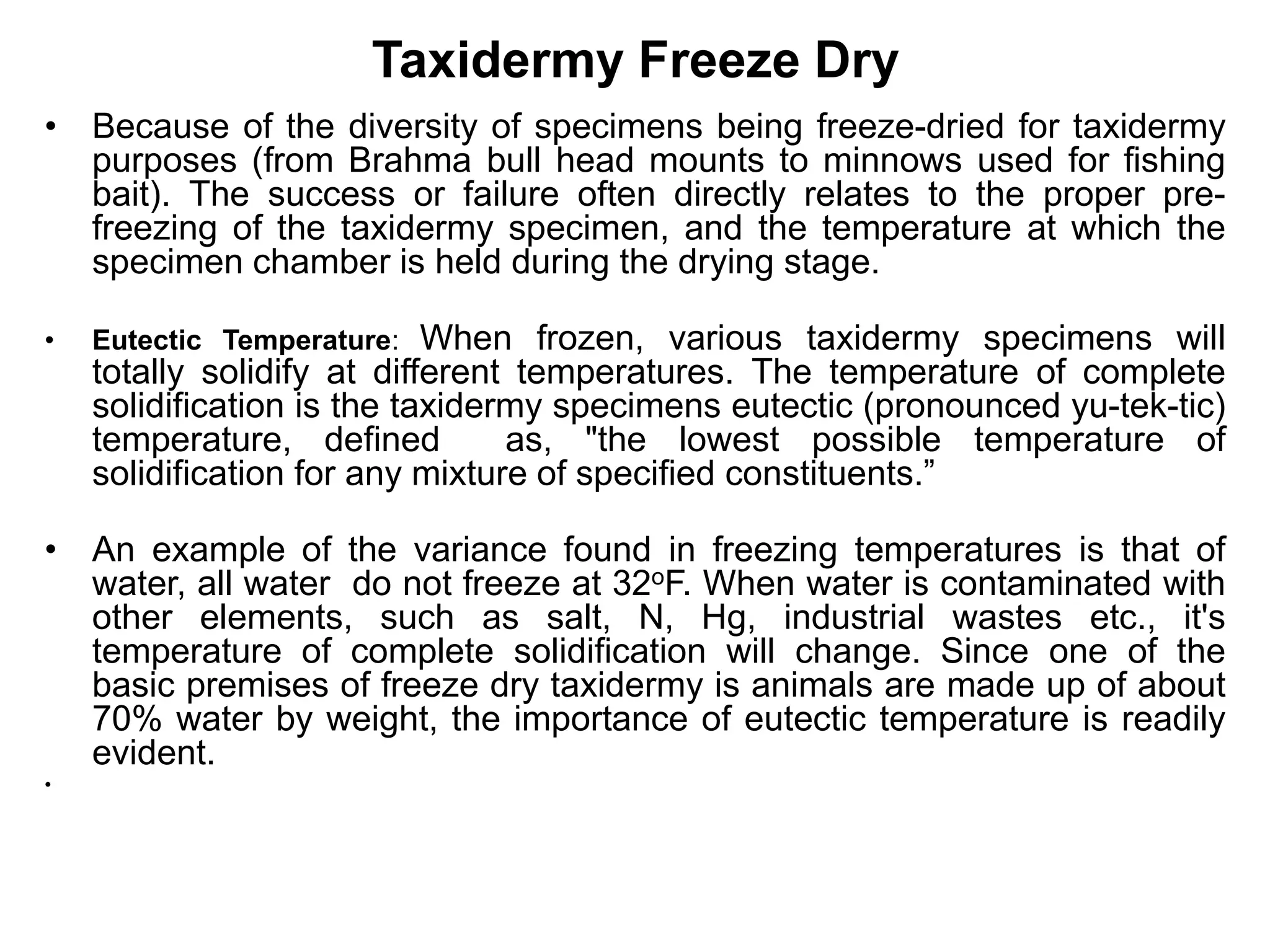 Taxidermy methods and its preparation.pptx