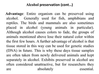 Taxidermy methods and its preparation.pptx