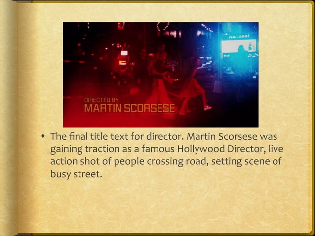 Taxi Driver - Title Sequence Analysis | PDF