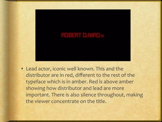 Taxi Driver - Title Sequence Analysis | PDF