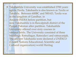 Taxila | PPTX