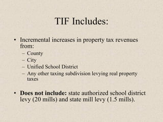 Tax Increment Financing | PPT