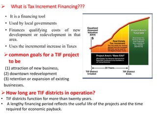 Tax increment financing (TIF) | PPTX