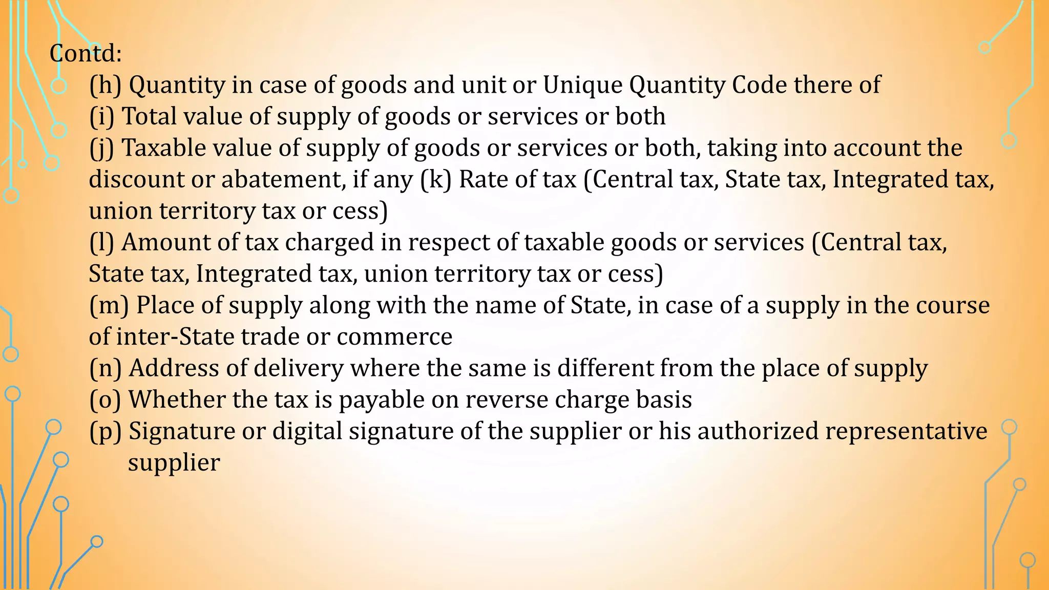 Tax invoice , credit ntote and debit note | PPTX