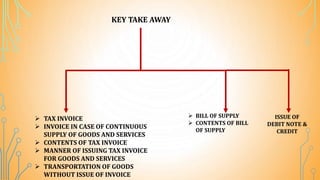 Tax invoice , credit ntote and debit note | PPTX