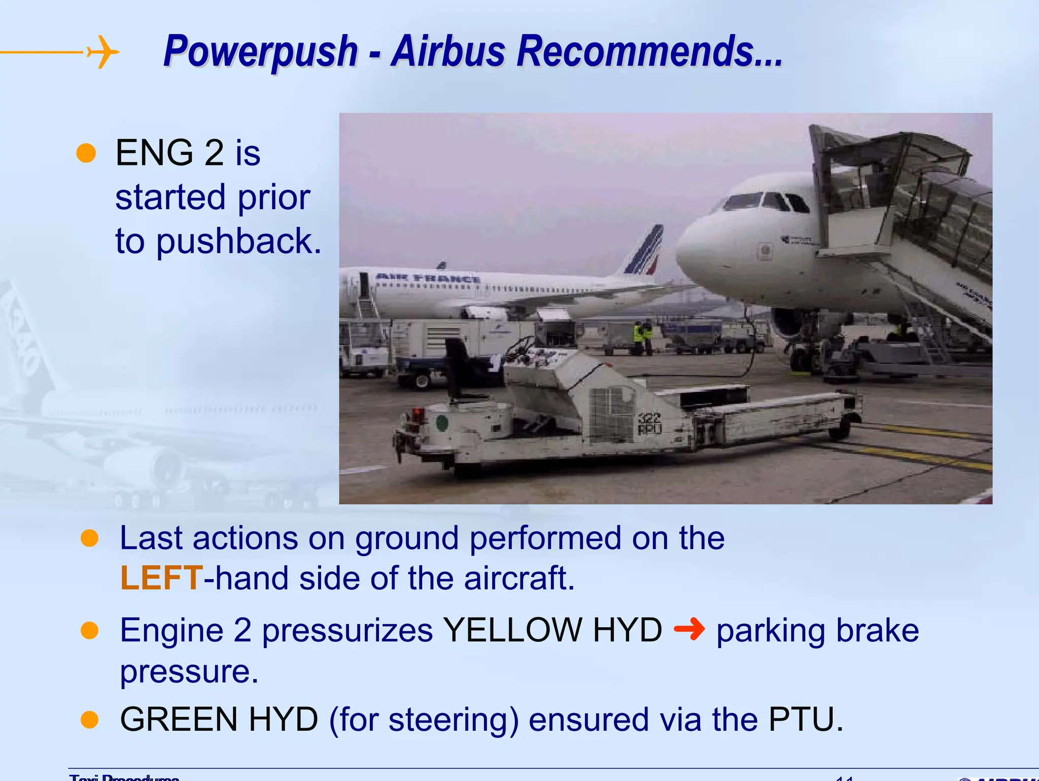 Taxi Procedures for Airbus A320 Family and A340 Regularies | PDF