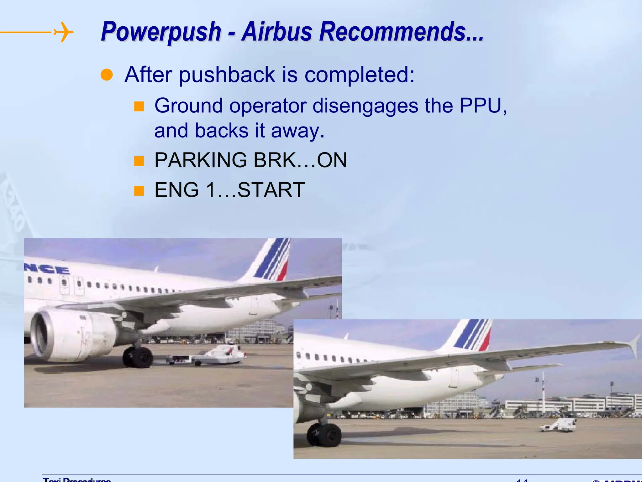 Taxi Procedures for Airbus A320 Family and A340 Regularies | PDF