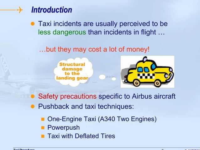 Taxi Procedures for Airbus A320 Family and A340 Regularies | PDF | Air ...