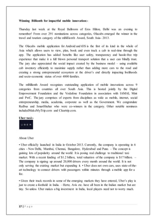 Taxi service aggregation | PDF