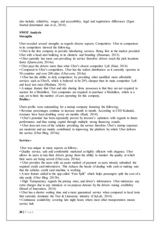 Taxi service aggregation | DOCX