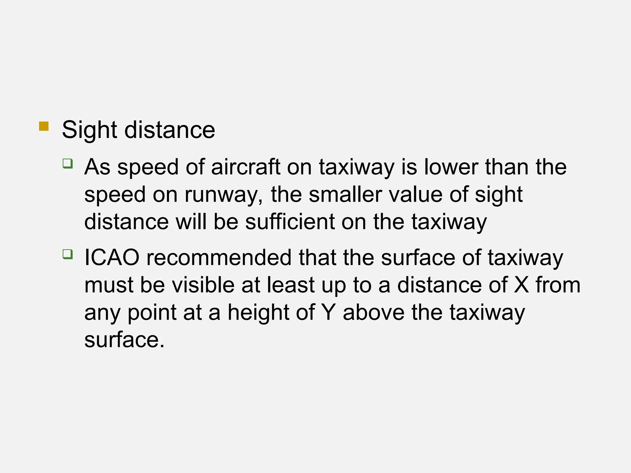 Taxiway design for airport with geometric consideration | PPT