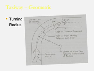Taxiway design for airport with geometric consideration | PPT